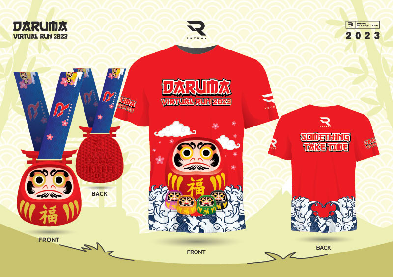 Daruma Virtual Run 2023 - Run 365 Days