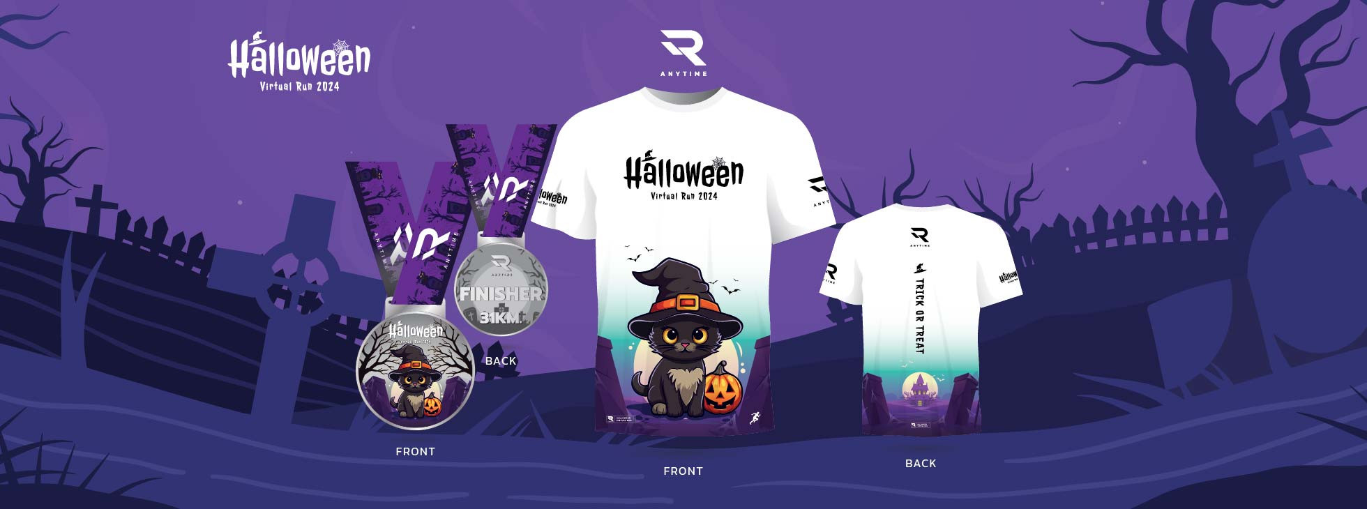 Halloween Virtual Run 2024 (R3) - Run 365 Days